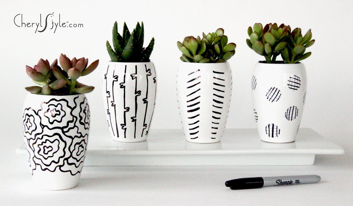 How to make decorated ceramic centerpieces - Everyday Dishes