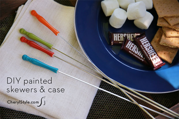 How to Make DIY Painted Skewers – Everyday Dishes