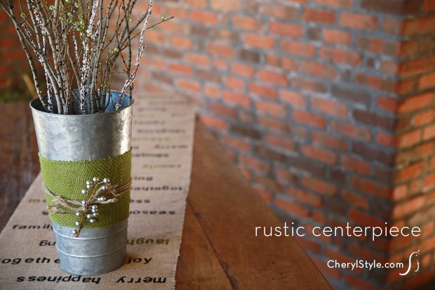 How to Make a DIY Natural Twig Centerpiece – Everyday Dishes
