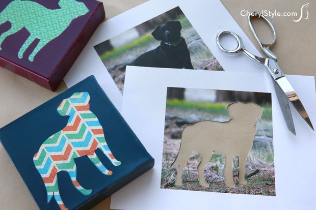 DIY pet art print - Everyday Dishes