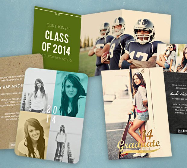 Mark a milestone with fun graduation announcements and invitations