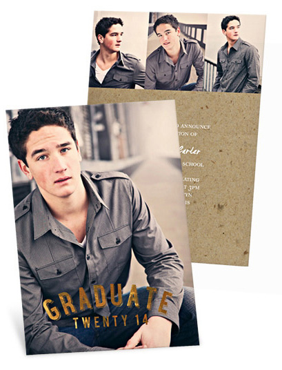 Mark a milestone with fun graduation announcements and invitations