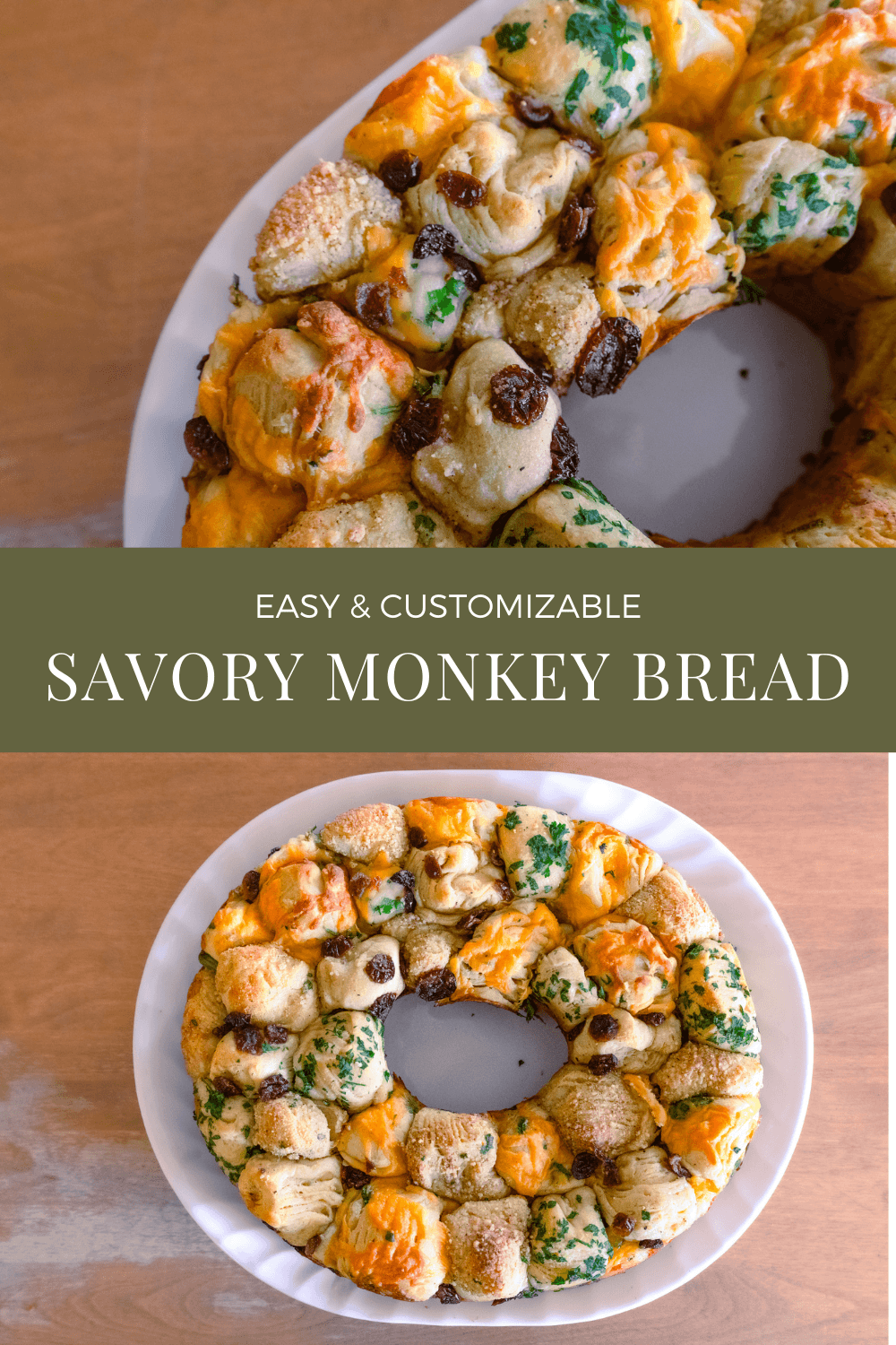 Savory Monkey Bread – Holiday Appetizers - Everyday Dishes